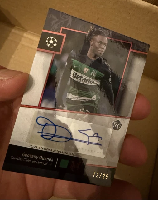 TOPPS MUSEUM GEOVANY Quenda RC Auto /25 Ruby Parallel Sporting ...