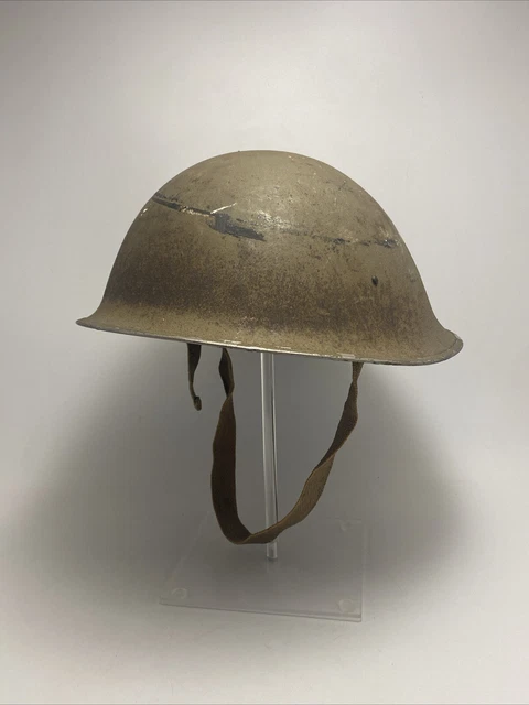 ORIGINAL WW2 BRITISH Army MKIII “Turtle” Helmet 1943 Dated D-Day First ...