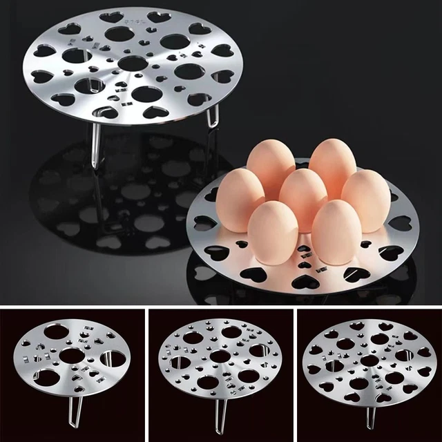 STAINLESS STEEL BOILED Eggs Holder Steamer Basket Kitchen Cooking ...