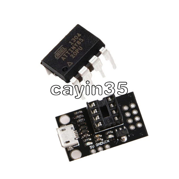 MINI ATTINY85 MICRO USB Development Programmer Board for Tiny85-20PU ...