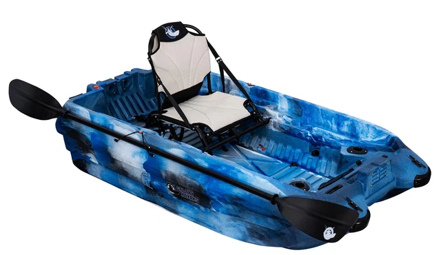 GALAXY KAYAKS STRIKE kompaktes Angelkajak Kajak Einerkajak SOT ...