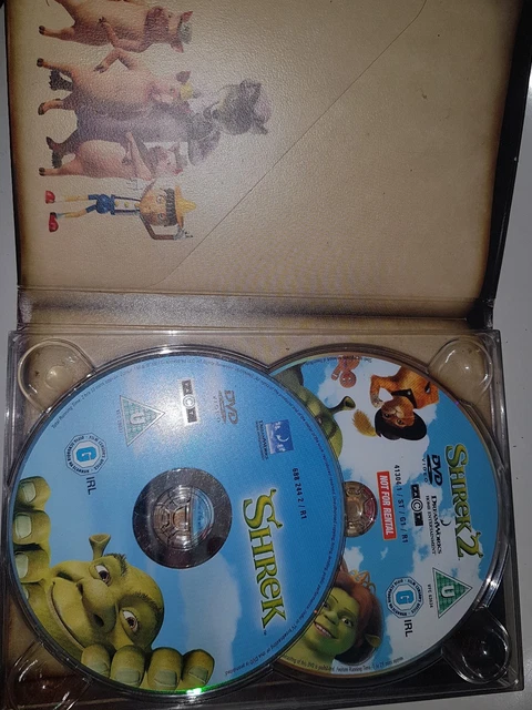 SHREK & SHREK 2 (Dvd, 2004, 2-Disc Set, Box Set) £5.00 - PicClick UK