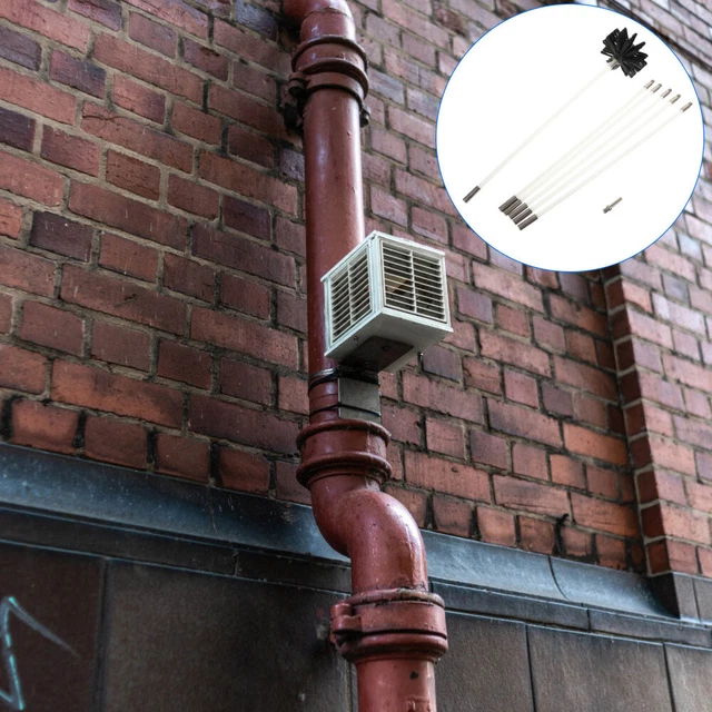 PIPE CLEANING BRUSH Galvanized Iron Wire Fiberglass Cleaner Home ...