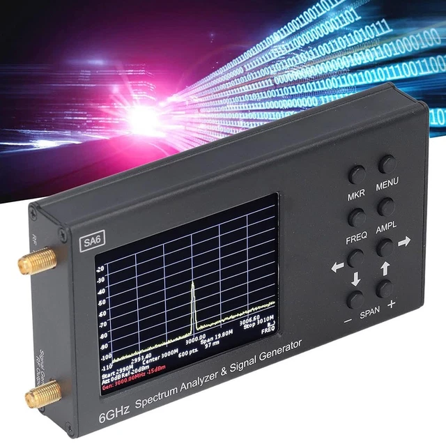 SA6 SIGNAL GENERATOR and Analyzer for LTE CDMA GSM 4G WiFi Frequency ...