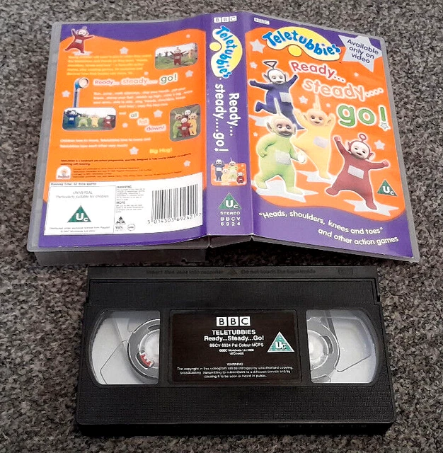 TELETUBBIES READY STEADY Go Bbc Video Tinky Winky Pal Vhs Video Kids ...
