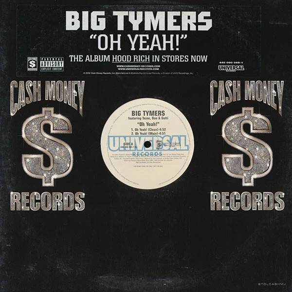 BIG TYMERS AVEC Tateeze, Boo & Gotti - Oh Yeah ! (12", Promo) EUR 16,91 ...