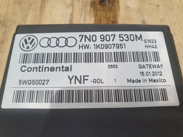 VW GOLF ECU Gateway Control Module, Gen 6, 12/08-01/16 7N0907530M $110. ...