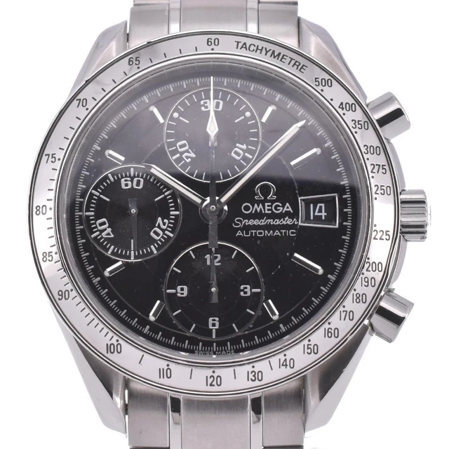 OMEGA SPEEDMASTER 3513.50 Chronograph black Dial Automatic Men's Watch ...