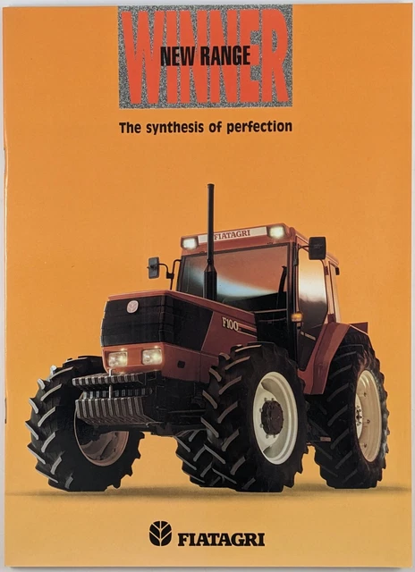 FIATAGRI NEW RANGE Tractors Brochure & Spec Sheets, F100, F110, F120 ...