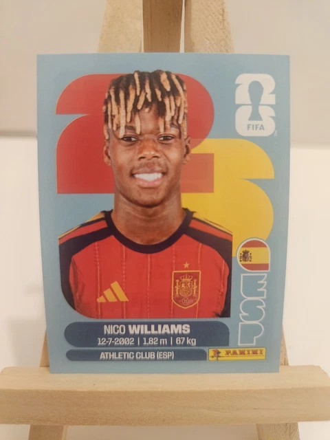 PANINI WORLD CUP 2026 Sticker NICO WILLIAMS Spain (ESP17) £1.17 ...