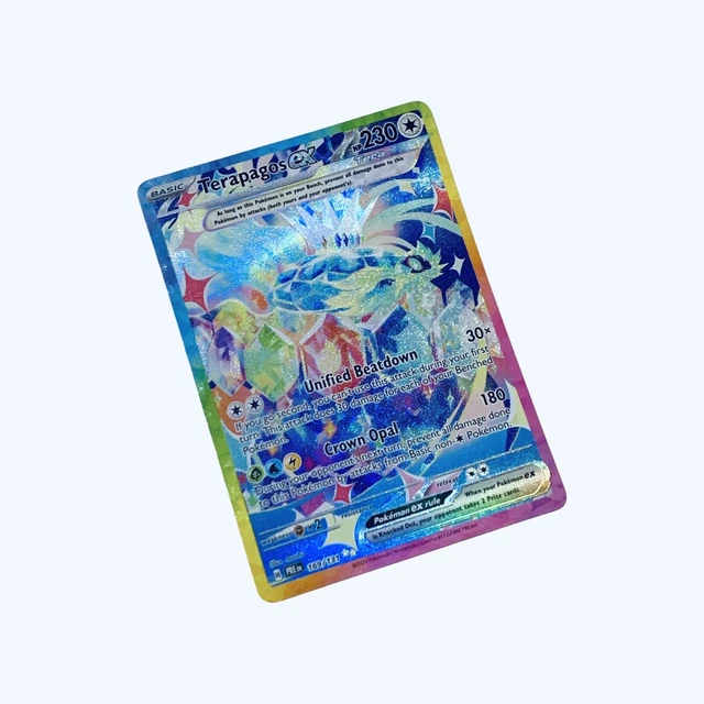 POKÉMON TERAPAGOS EX 169/131 Sv: Prismatic Evolutions Secret ...