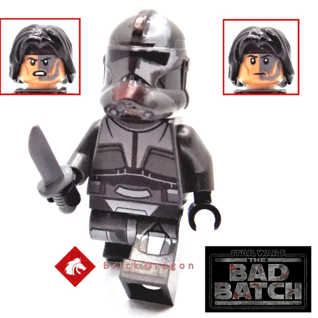 LEGO STAR WARS The Bad Batch Clone Commando Sergent Hunter de l ...