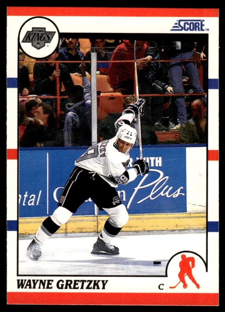 1990-91 SCORE CARTE de hockey américain Wayne Gretzky Los Angeles Kings #1 EUR 1,09 - PicClick FR