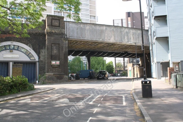PHOTO 6X4 RAILWAY bridge over Rockingham Street at junction with Tarn ...