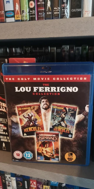 LOU FERRIGNO COLLECTION Blu Ray Sinbad/hercules £4.00 - PicClick UK