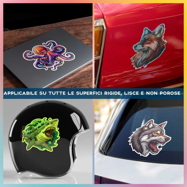 AUFKLEBER ITALIAN BRAINROT Zibra Zubra Zibralin Aufkleber PVC Auto ...