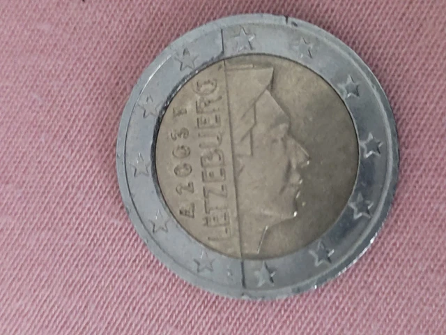 PIÈCE EURO FAUTÉE 2 euros belgique 2003 le E de euro non lisible peu ...