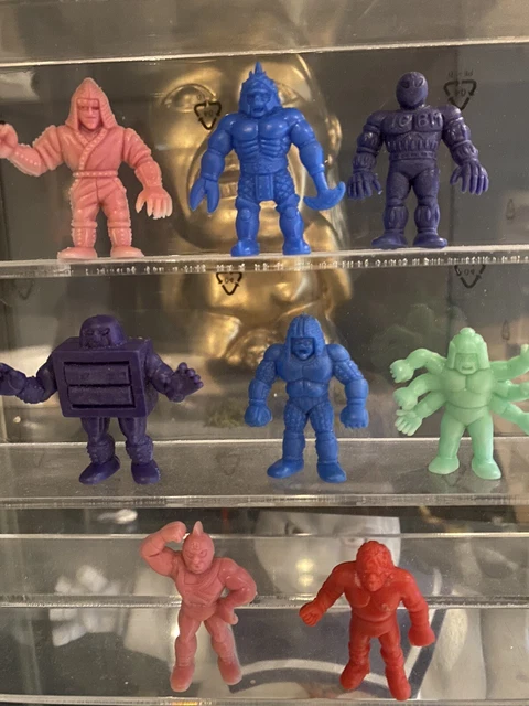 M.U.S.C.L.E. MUSCLE MEN Figures Mattel Vintage 80s Lot £10.50 - PicClick UK
