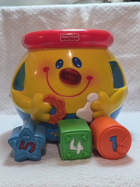 FISHER PRICE LAUGH & Learn Cookie Jar Shape Surprise Tested and Working ...