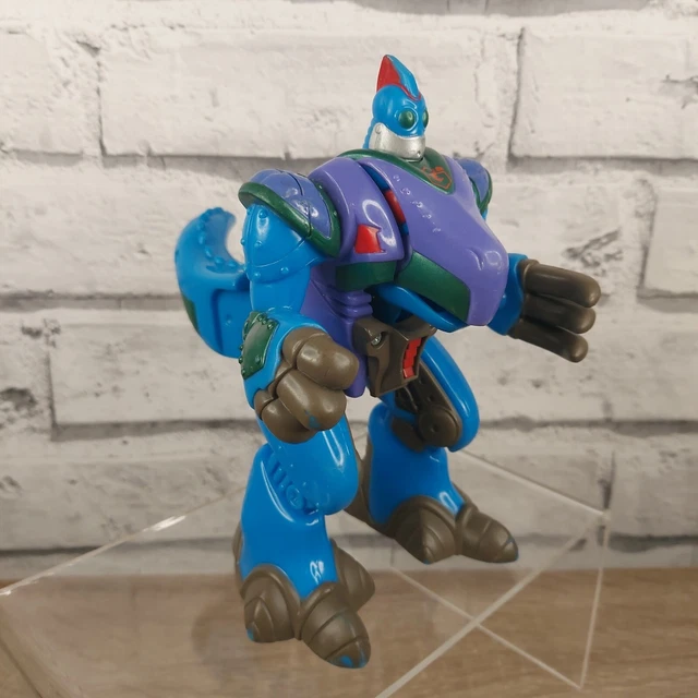 PLAYSKOOL GO BOTS Transformers Reptron 6" Figura Beast-Bots Vintage ...