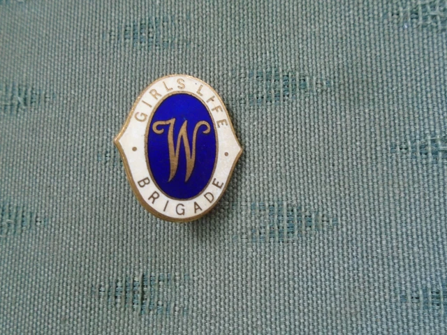 VINTAGE GIRLS LIFE Brigade - Letter W - Enamel Pin Badge £4.99 ...