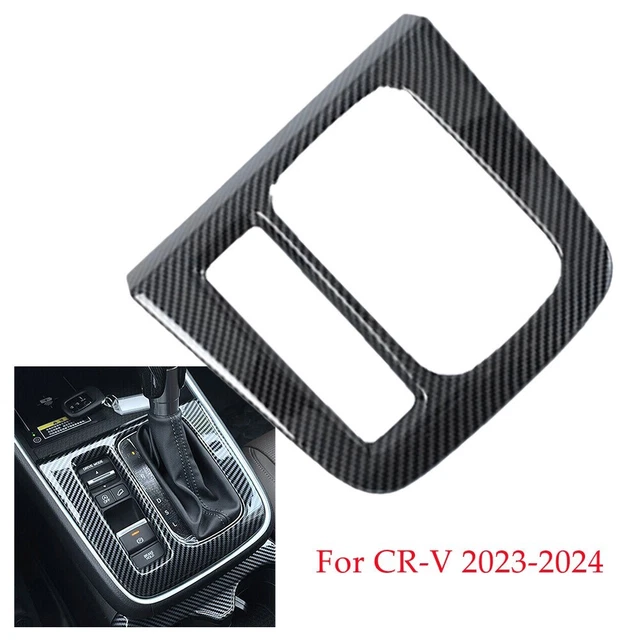 FOR CRV 2023-2024 Gear Box Panel Gear Shift Gear Box Panel Trim Carbon Fiber £12.75 - PicClick UK