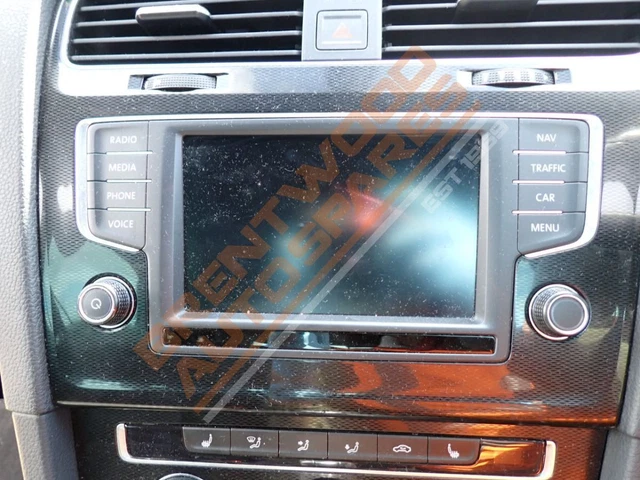 VW GOLF RADIO Display Head Unit Mk7 Gtd Tdi Digital Display Unit ...