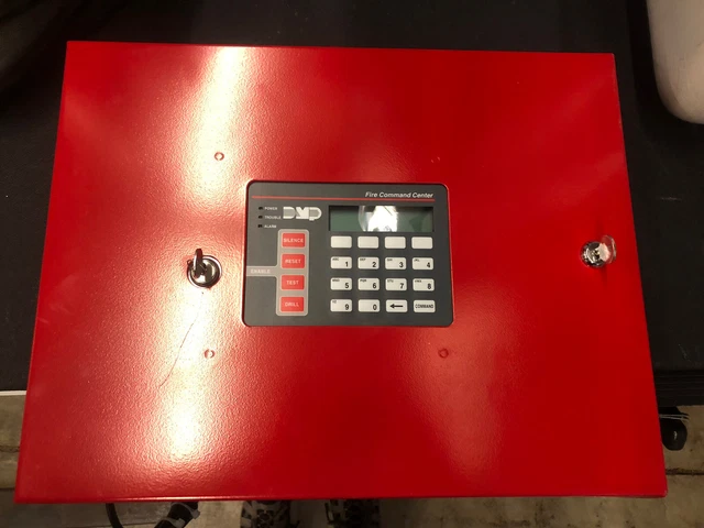DMP XR150FC/XR550FC FIRE Command Center Control Panel & Box With Key ...