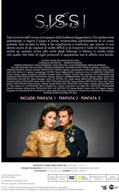 SISSI (DVD) DOMINIQUE Devenport Jannik Schumann Desiree Nosbusch David ...