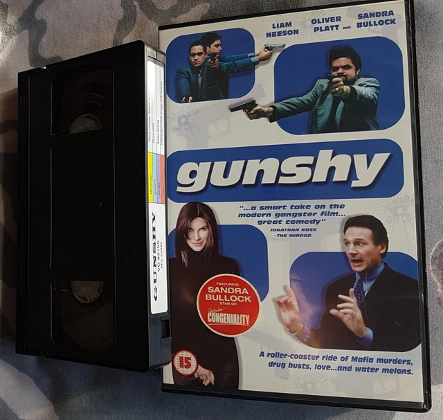 GUNSHY (VHS) BIG BOX - Liam Neeson + Sandra Bullock + Oliver Platt EUR ...