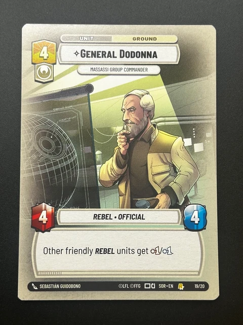 STAR WARS UNLIMITED TCG General Dodonna Rare Weekly Promo $9.99 - PicClick