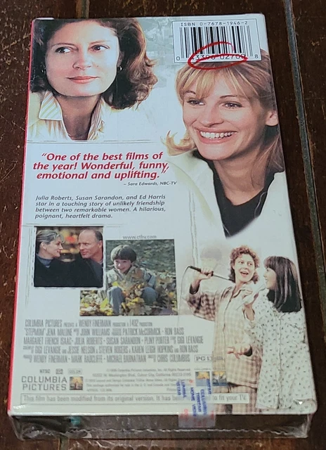 STEPMOM (VHS, 1998, Columbia) Julia Roberts/Susan Sarandon/Ed Harris! £6.51 - PicClick UK