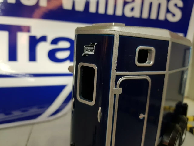 IFOR WILLIAMS OEM Werk Doppel Achse Bauarbeiter Kiste Van Anhänger Groß ...