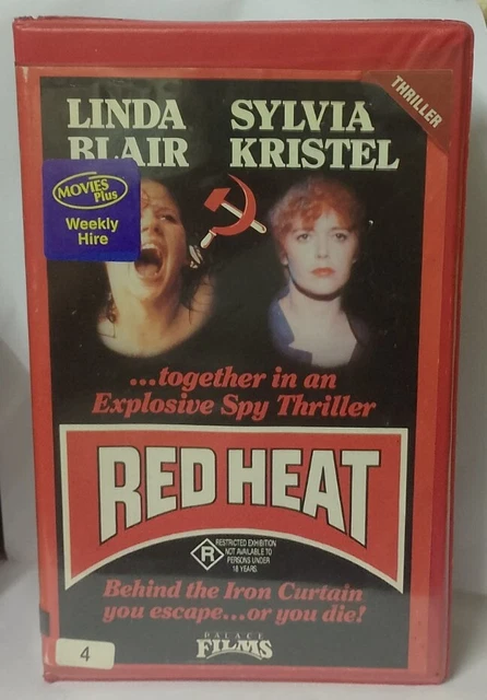 RED HEAT VHS Palace Video Roadshow $23.00 - PicClick AU