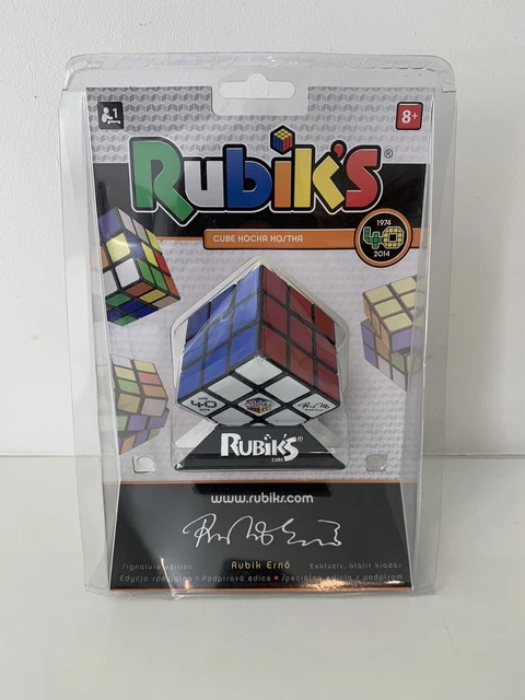 RUBIK'S 40TH ANNIVERSARY Edition cubo di Rubik 1974 - 2014 edizione firma EUR 23,35 - PicClick IT