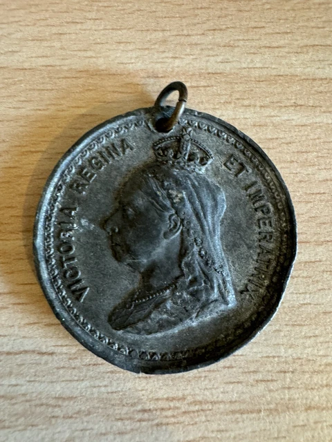 1837-1897 LARGE & Rare Queen Victoria Diamond Jubilee Commemorative ...