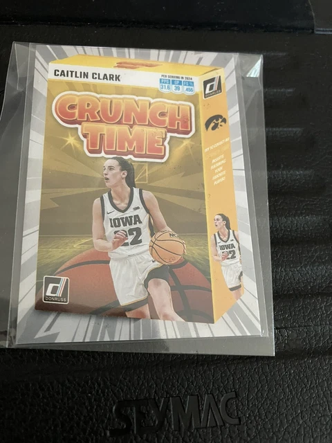 2024 PANINI CAITLIN Clark Collection Crunch Time Card #SS-CT1 £0.76 ...