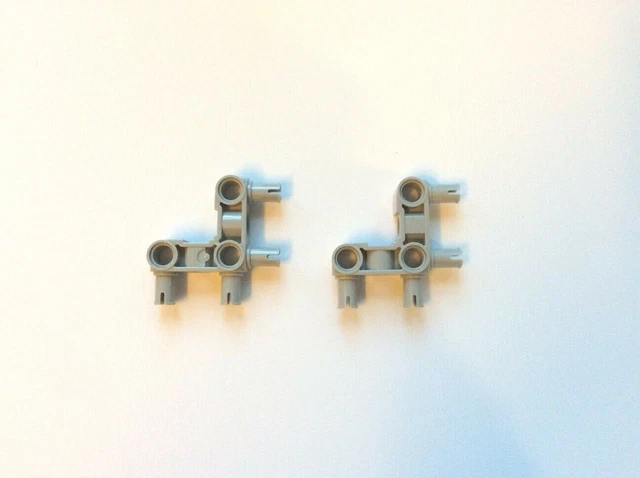 LEGO 55615 ~ Technic Pin Connector Hub Perpendicular 3 x 3 Bent with 4 ...