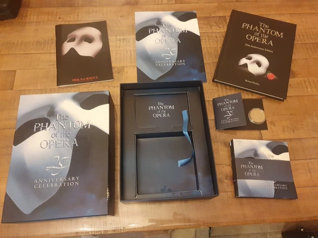 PHANTOM OF THE Opera 25th Anniversary Celebration Limited Edition Box ...