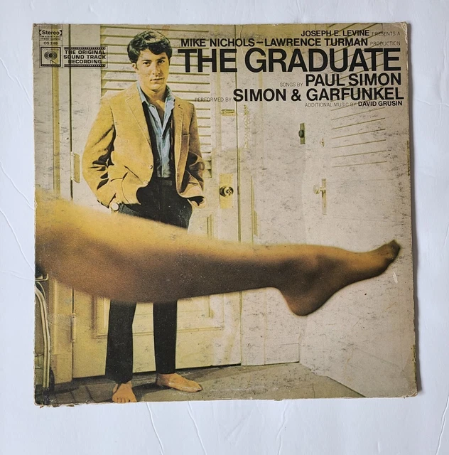 THE GRADUATE ORIGINAL Soundtrack Lp Simon & Garfunkel "Mrs. Robinson ...