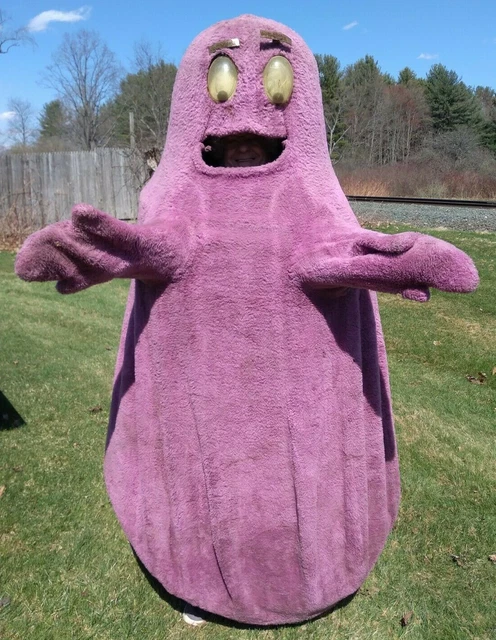 VINTAGE ORIGINAL GRIMACE COSTUME (McDONALD'S RESTAURANT) MCDONALDLAND ...