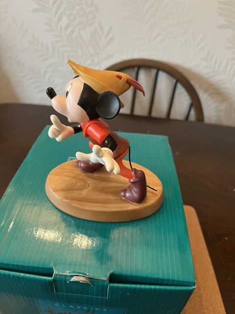 DISNEY WDCC MICKEY And The Beanstalk Mickey Mouse "Shhh!" Figurine £150 ...