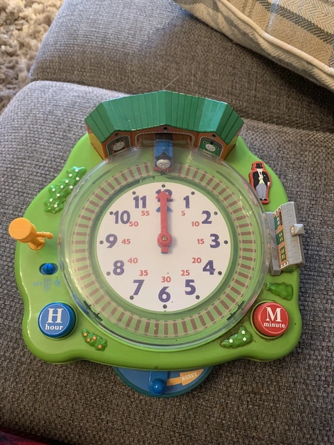 THOMAS THE TANK Engine & Friends Tell The Time Clock Musical Toy 2005 ...