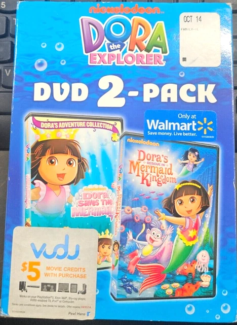 7 DORA THE Explorer Dvd Lot Nickelodeon Nick Jr Save The Day Cowgirl ...