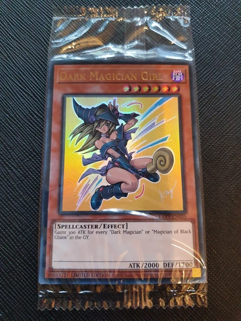 YU-GI-OH DARK MAGICIAN Girl LART-EN035, Ultra Rare, Limited, Mint, Sealed New £30.00 - PicClick UK