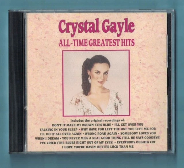 CRYSTAL GAYLE ALL-TIME Greatest Hits, 12 Classic Country & Easy ...