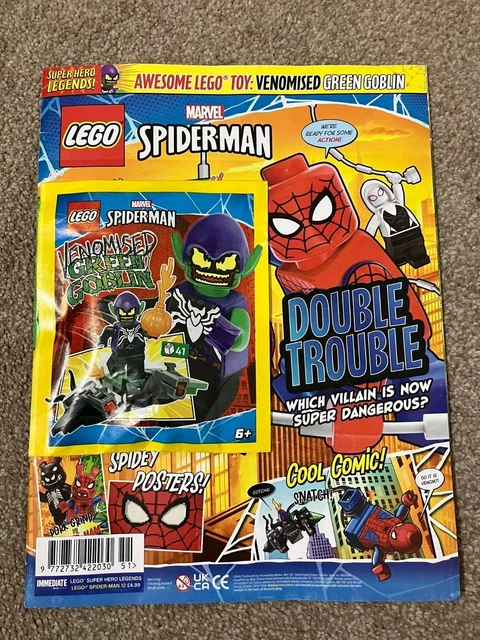 LEGO SPIDER-MAN MAGAZINE #12 ~ 2024 ~ New With Venomised Green Goblin ...
