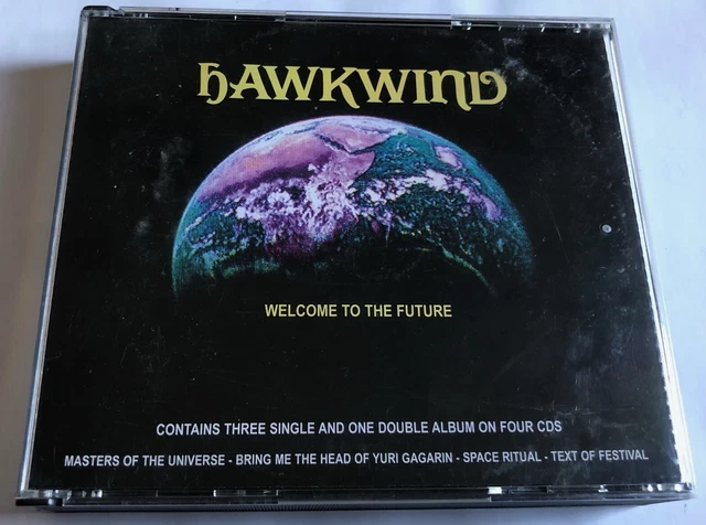 HAWKWIND – WELCOME To The Future 4CD Box Set, England 1997, Well looked ...