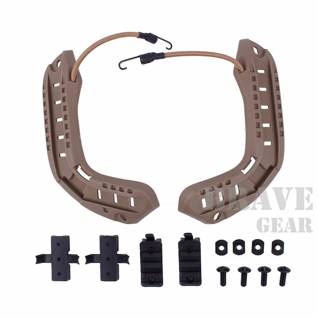 ACH ARC RAIL Kit Mount Adapter NVG Bungee Set for OPS FAST/XP High Cut ...