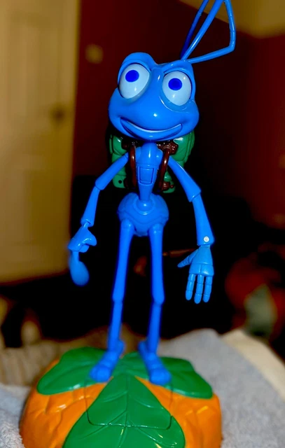 DISNEY PIXAR A Bugs Life Talking Flik Room Guard Thinkway Toys 1998 ...
